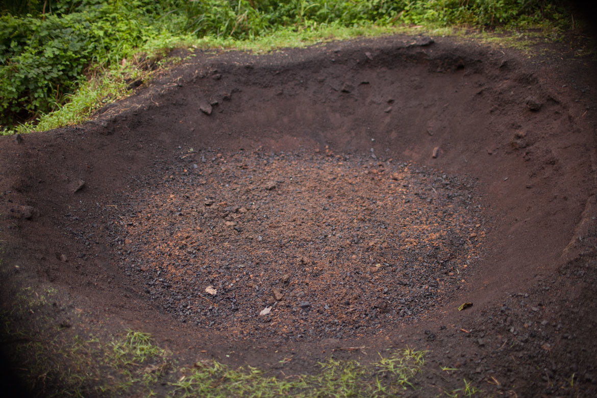 How to Make Biochar With Only a Match - Pacific Biochar Benefit Corporation