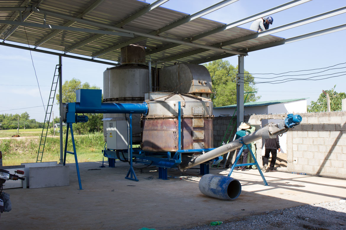 BiGchar 2200 Biochar Production Technology Installed in Vietnam ...